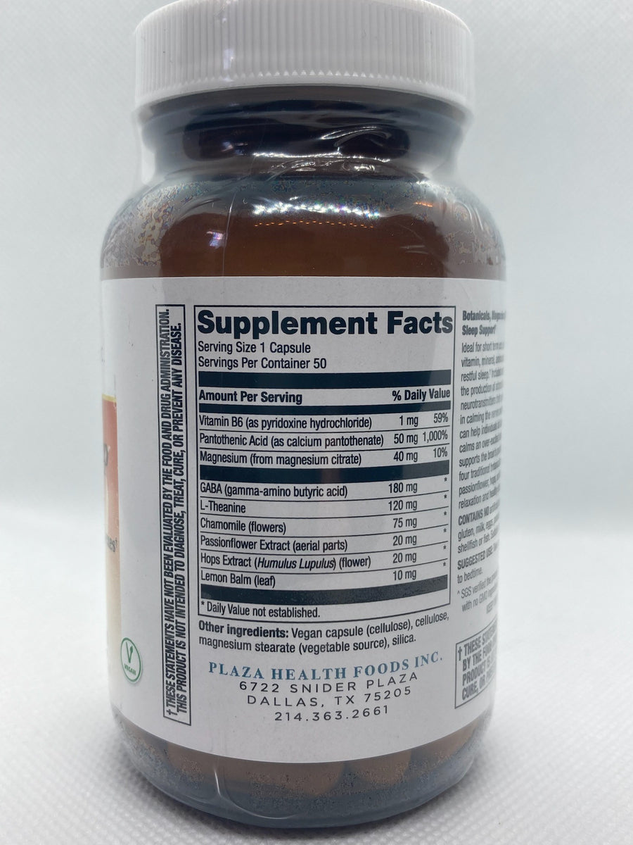 Ultimate Sleep Formula 50 Capsules Plaza – Plaza Health Foods